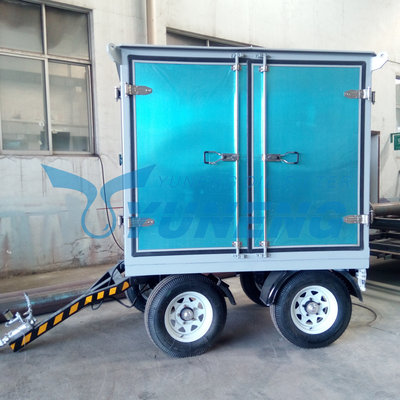 CE Certified Vacuum Transformer Oil Filtration Machine with Pheumatic Tyres