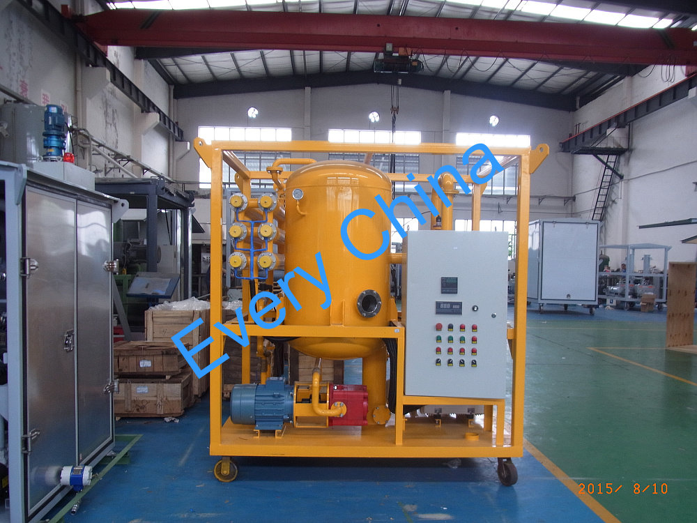 Double Stage Vacuum Transformer Oil Filtration Plant