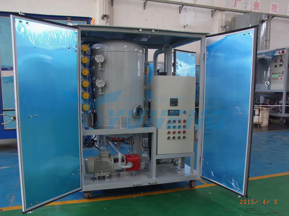 Double Stage Transformer Oil Dehydration Machine