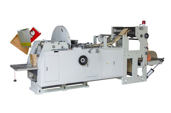 LMD-401/601 V bottom Paper bag making machine with plastic window