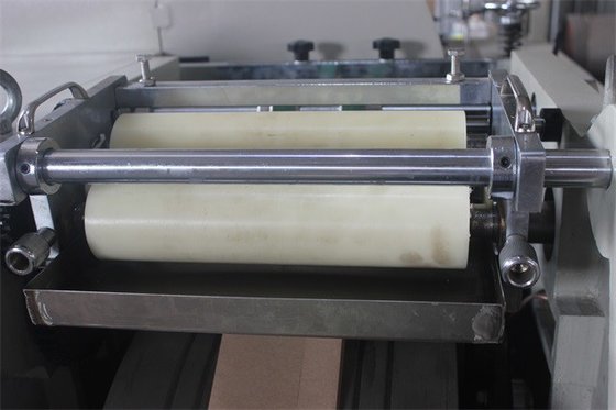 Paper bag machine with flexo printing unit