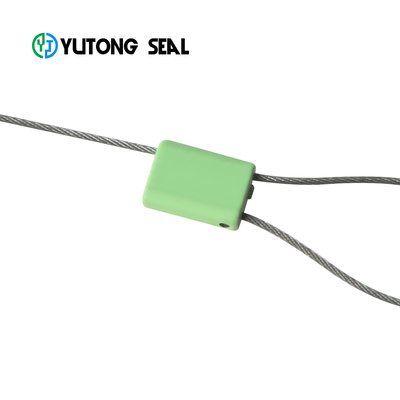 small security cable seal/ adjustable steel wire cable seal