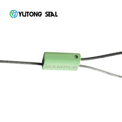 small security cable seal/ adjustable steel wire cable seal