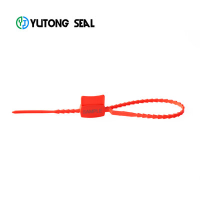 Disposable plastic pull tight security seals