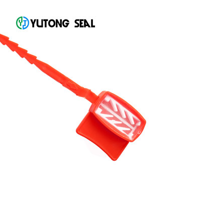 Disposable plastic pull tight security seals
