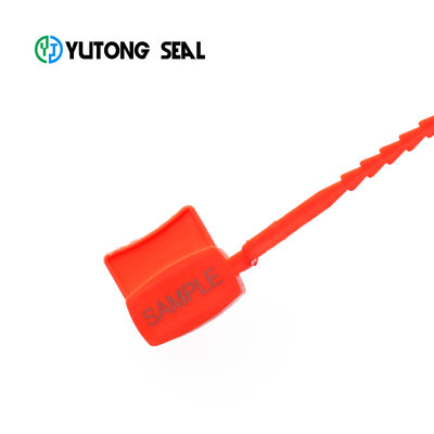 Disposable plastic pull tight security seals