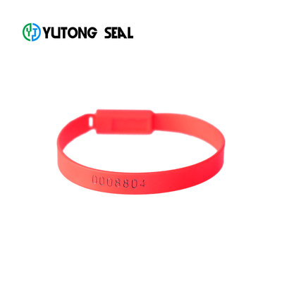 door seal with plastic security seals