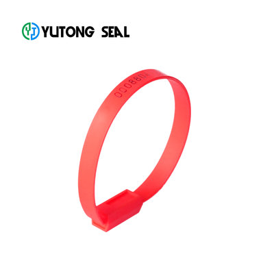 door seal with plastic security seals