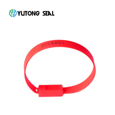 door seal with plastic security seals