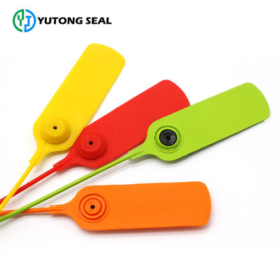 One time retail container seal lock plastic security seal