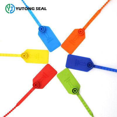 One time lock shopping pull tight plastic seal