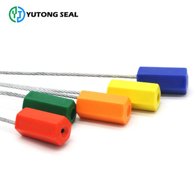 Shipping container mechanical security cable seals