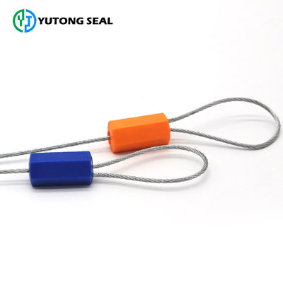 Shipping container mechanical security cable seals