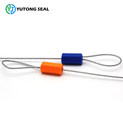 Shipping container mechanical security cable seals