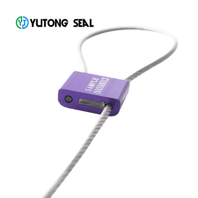 YTCS 001 High strength printing log security metal cable lock seals