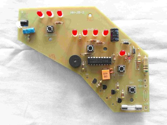universal fan control board/panel with remote control/design panel