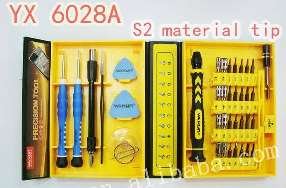 yx 6028 professional universal mobile phone repairing tools /screwdrivers