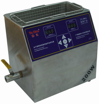 Supersonic ultrasonic cleaner in stainless steel
