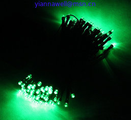 China Green color LED String light Holiday led lighting supplier