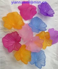 China Lotus flower receptacle acrylic material diy accessories supplier