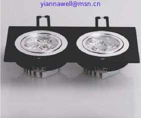 China With CE, ROHS certification double led down lights supplier