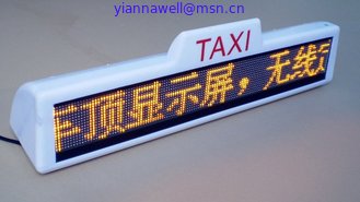 China Led message screen for taxi car top supplier