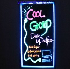 China Led Advertising Sign Outdoor Moving Advertising Electronic Fluorescence Plates screen energy saving supplier
