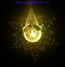 China Acrylic novelty suction Xmas Lighting in the window night : supplier