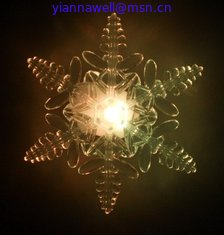 China Acrylic novelty suction Xmas Lighting in the window  : supplier