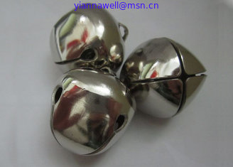 China Holiday decorations silver cross jingle bell Holiday decorations silver cross jingle bells supplier
