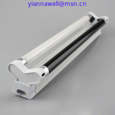 China UV Ultraviolet Light Fluorescent double Tube Striplight tube lights T5 6W white and black color supplier