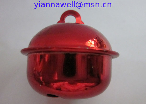 jingle bells Red jingle bell supplier for holiday Christmas or toy ornament by Paypal supplier