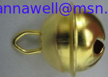 Festival or toy hang golden or silver colorfull jingle bell decoration supplier