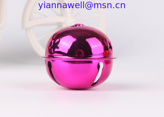 sapphire color star jingle bells  for holiday decoration supplier or DIY from China factory supplier