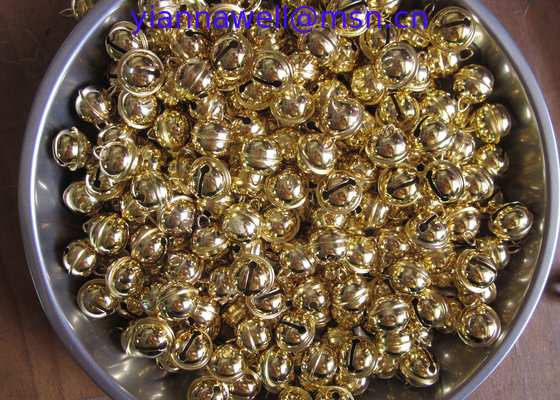 hang gloden jingle bells for toy or gift box decoration supplier supplier