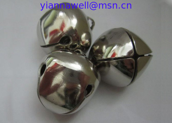 Holiday decorations silver cross jingle bell Holiday decorations silver cross jingle bells supplier