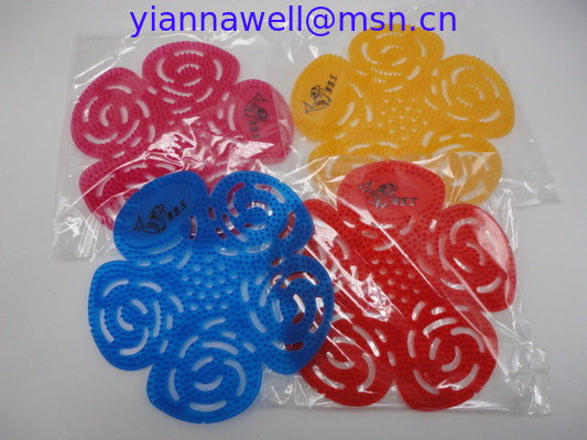The urinal ddeodorant pad in red, bule, white, black, green colors deodorization supplier