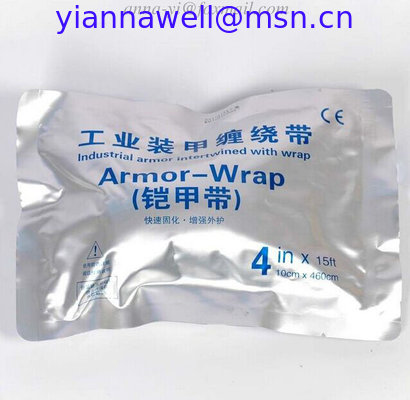 Armor belt white color or black color fiberglass with glue supplier