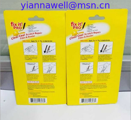 Fix It Pro Car Scratch Repair Remover Pen Clear Coat Applicator supplier