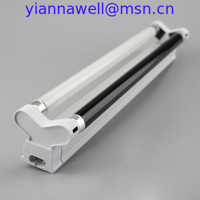 UV Ultraviolet Light Fluorescent double Tube Striplight tube lights T5 6W white and black color supplier