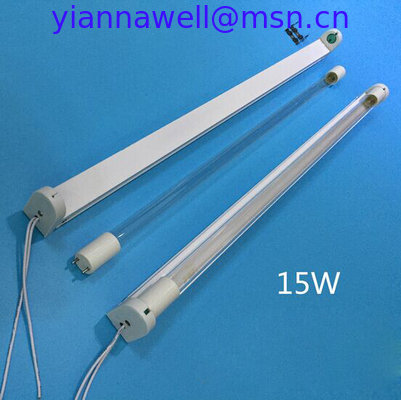 Air disinfection quartz uv germicidal lamp 15 w supplier
