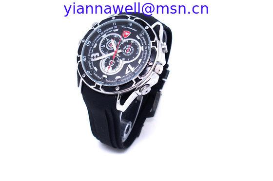 wifi men's silica gel Smartwatch sport Smart Watch Android iOS in black color supplier