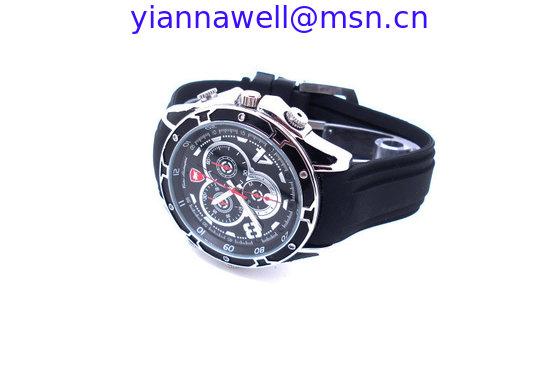 wifi men's silica gel Smartwatch sport Smart Watch Android iOS in black color supplier