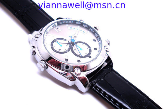 leather watchband smart watch bluetooth black silver color supplier