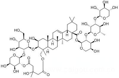 Tubeimoside A 98% HPLC, Tubeimoside I, Rhizoma Bolbostematis Extract , CAS No.: 102040-03-9, Shaanxi Yongyuan Bio-Tech