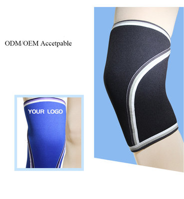 Neoprene sports knee pads SCR diving material knee pads weightlifting knee pads 7mm customizable