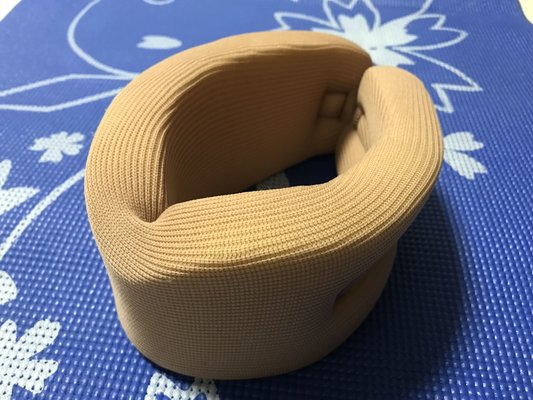 HOT-selling Comfortable neck protection  medium density foam/cotton stockinette