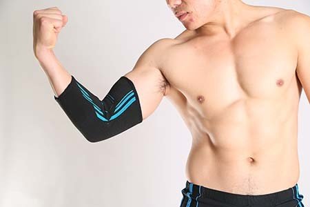 High quality Professional high elastic elbow support protector for exercise bodybuilding gym fitness