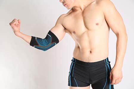 High quality Professional high elastic elbow support protector for exercise bodybuilding gym fitness