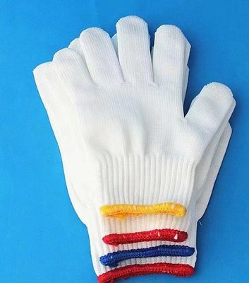 Cotton gloves, labor insurance, thickened, wear-resistant cotton yarn, non-slip for factory use